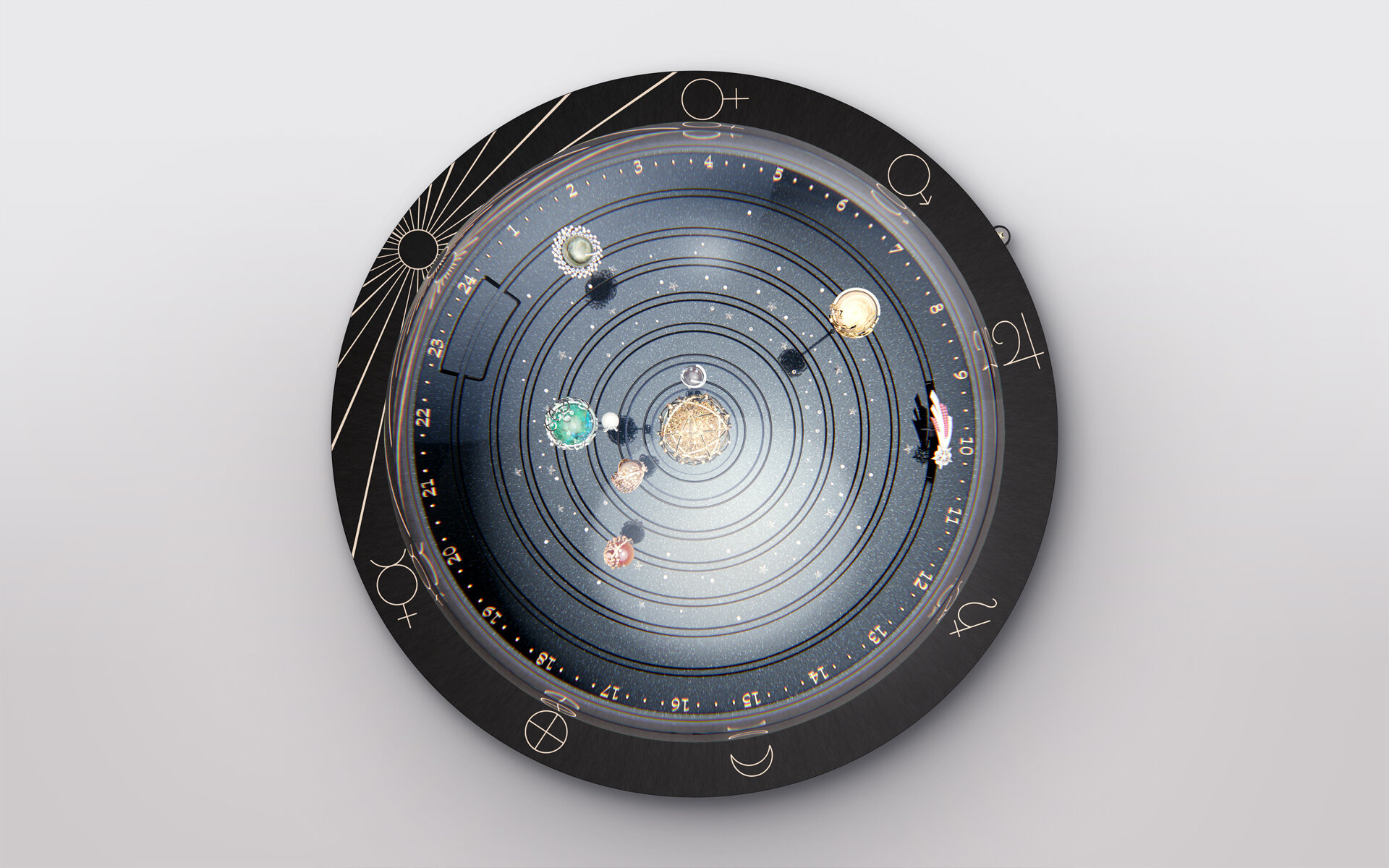 van cleef solar system